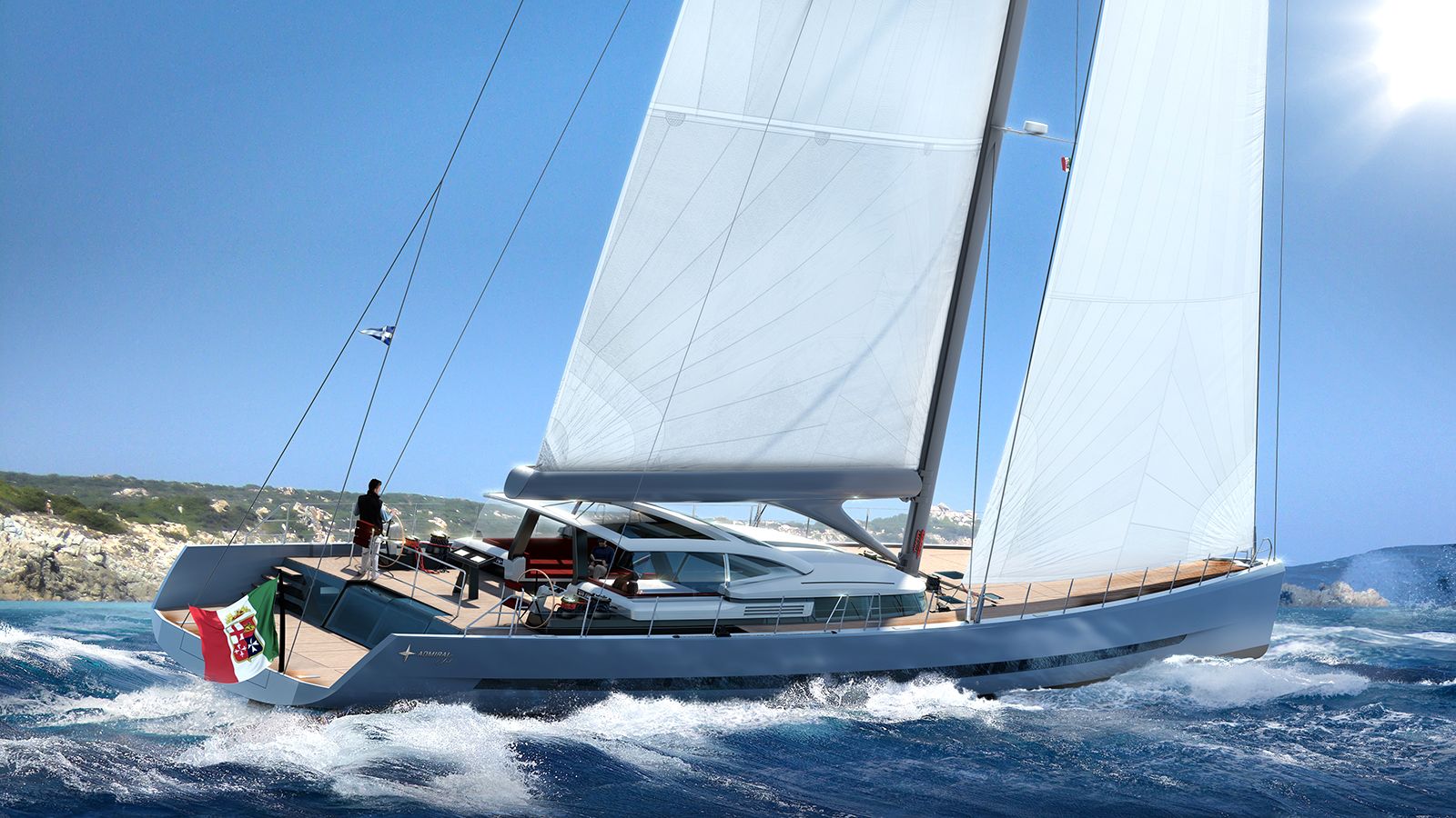 Italian Sea Group sells its first Admiral Sail Wave 38 sailing yacht